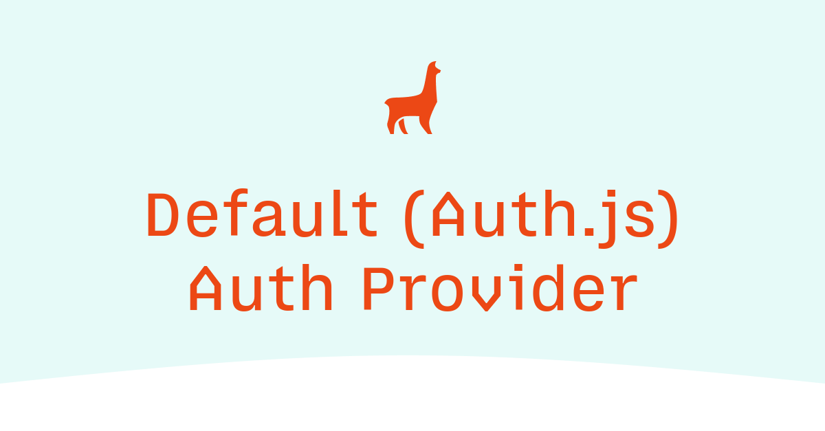 Default (Auth.js) Auth Provider | TinaCMS Docs